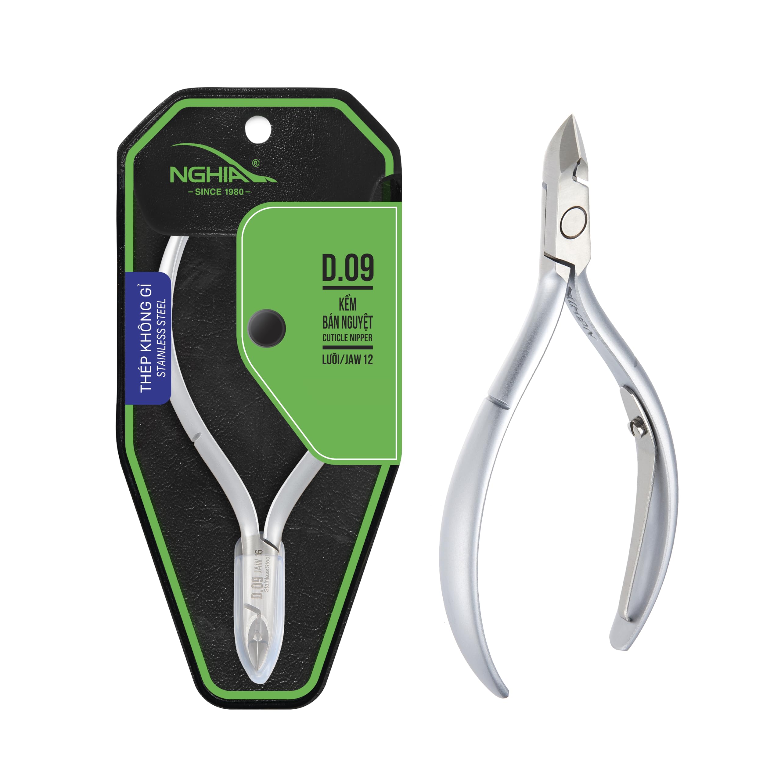 Amazon.com: NGHIA Cuticle Nipper - D-09 JAW 12 | Stainless Steel ...