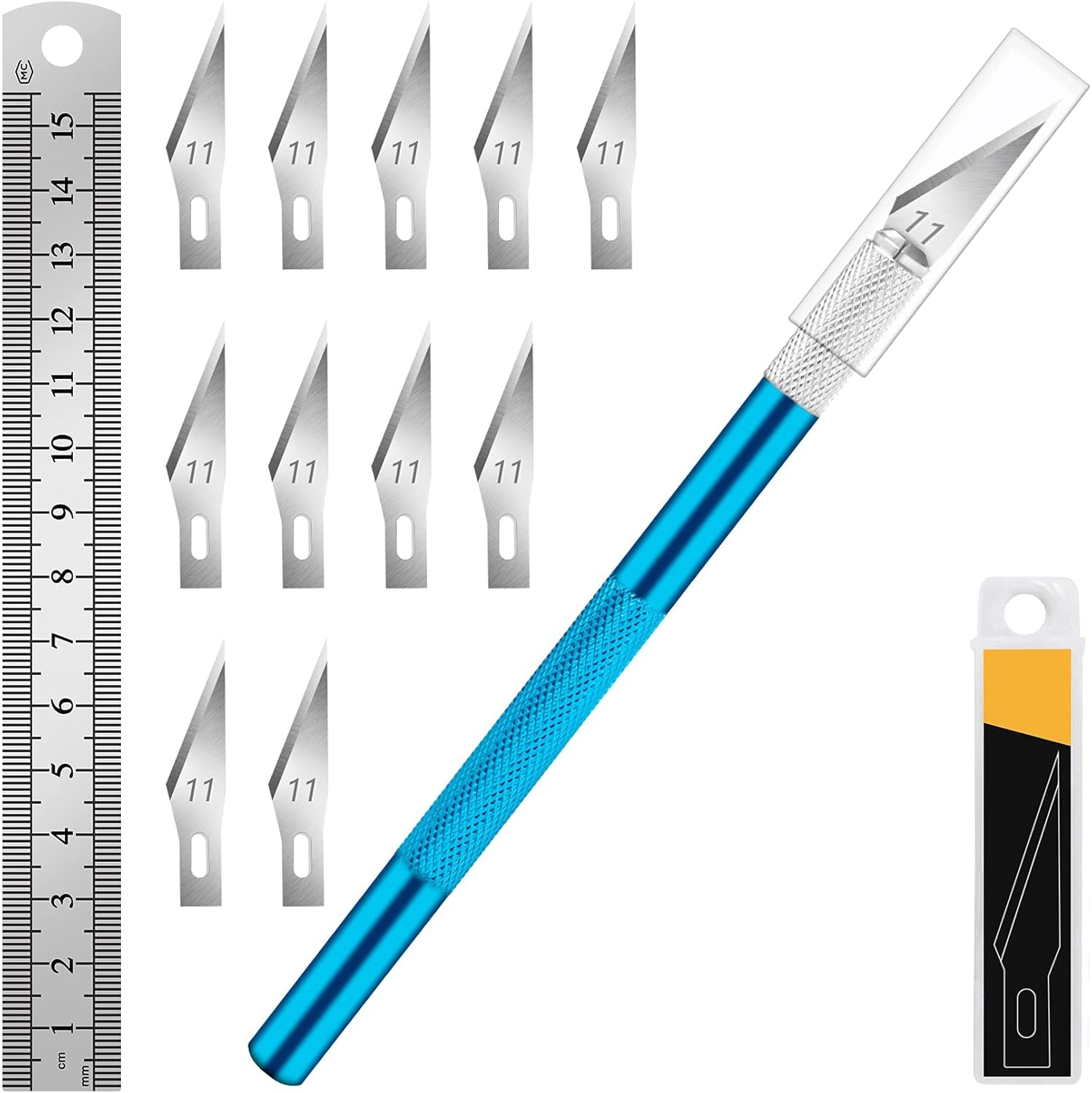 Artcut 1Pcs Scalpel, Cutter De Précision avec 10#11 Lame Scalpel, 1 ...