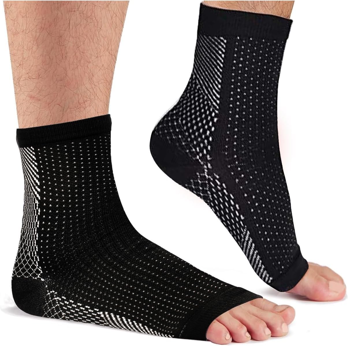 POWERLIX Ankle Support Brace 2 Pack, Ankle Brace for Men/Women/Kids ...