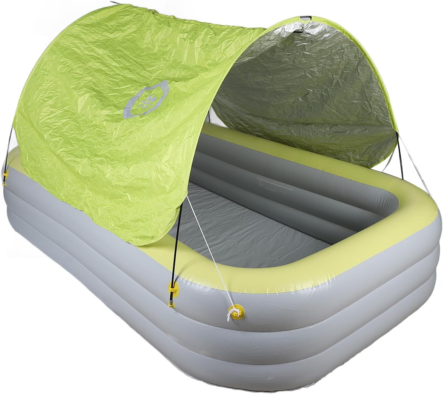 Amazon.com: Yechiry Inflatable Pool with Canopy, 2.6m Blow Up Pool ...