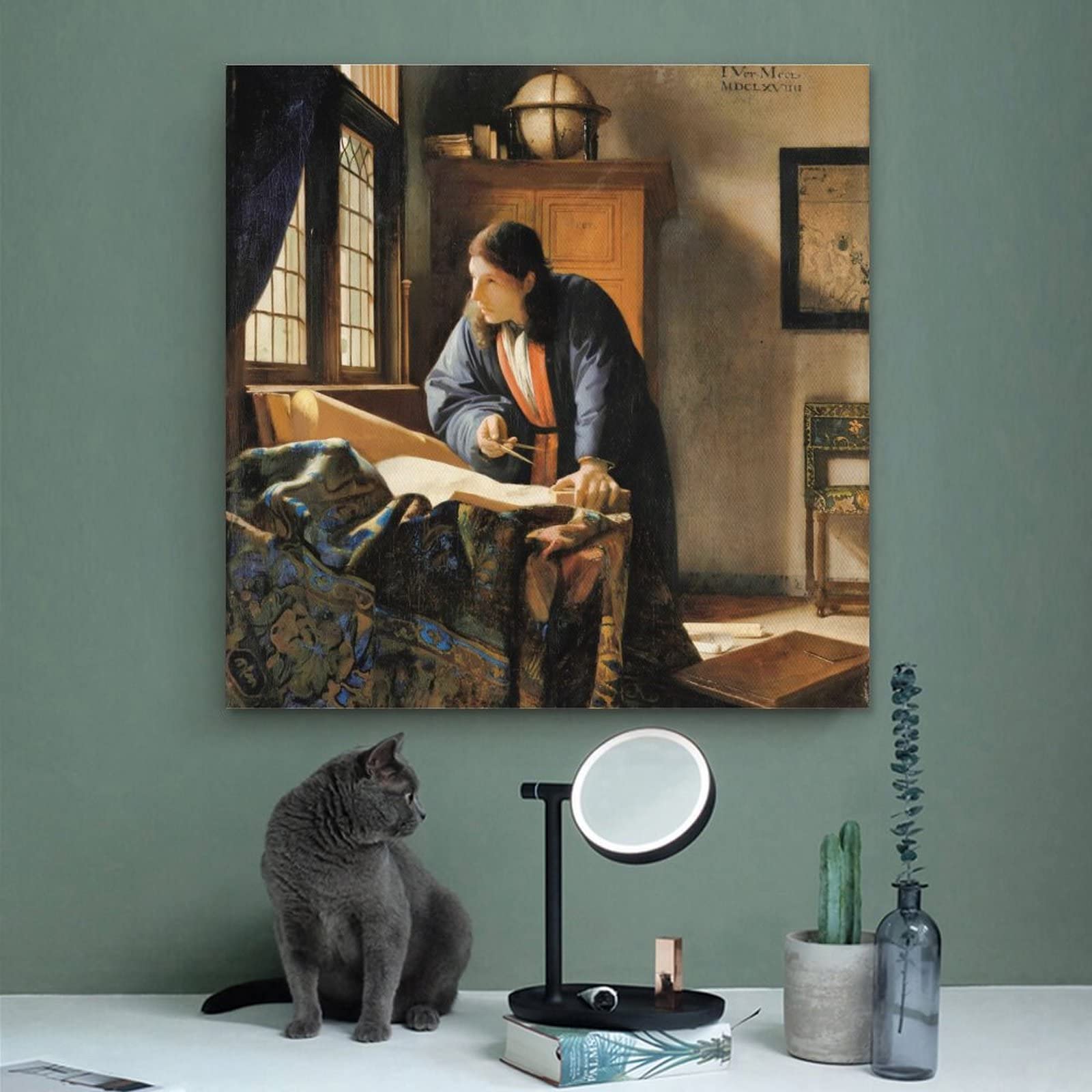 Johannes Vermeer The Geographer The Geographer Johannes Vermeer