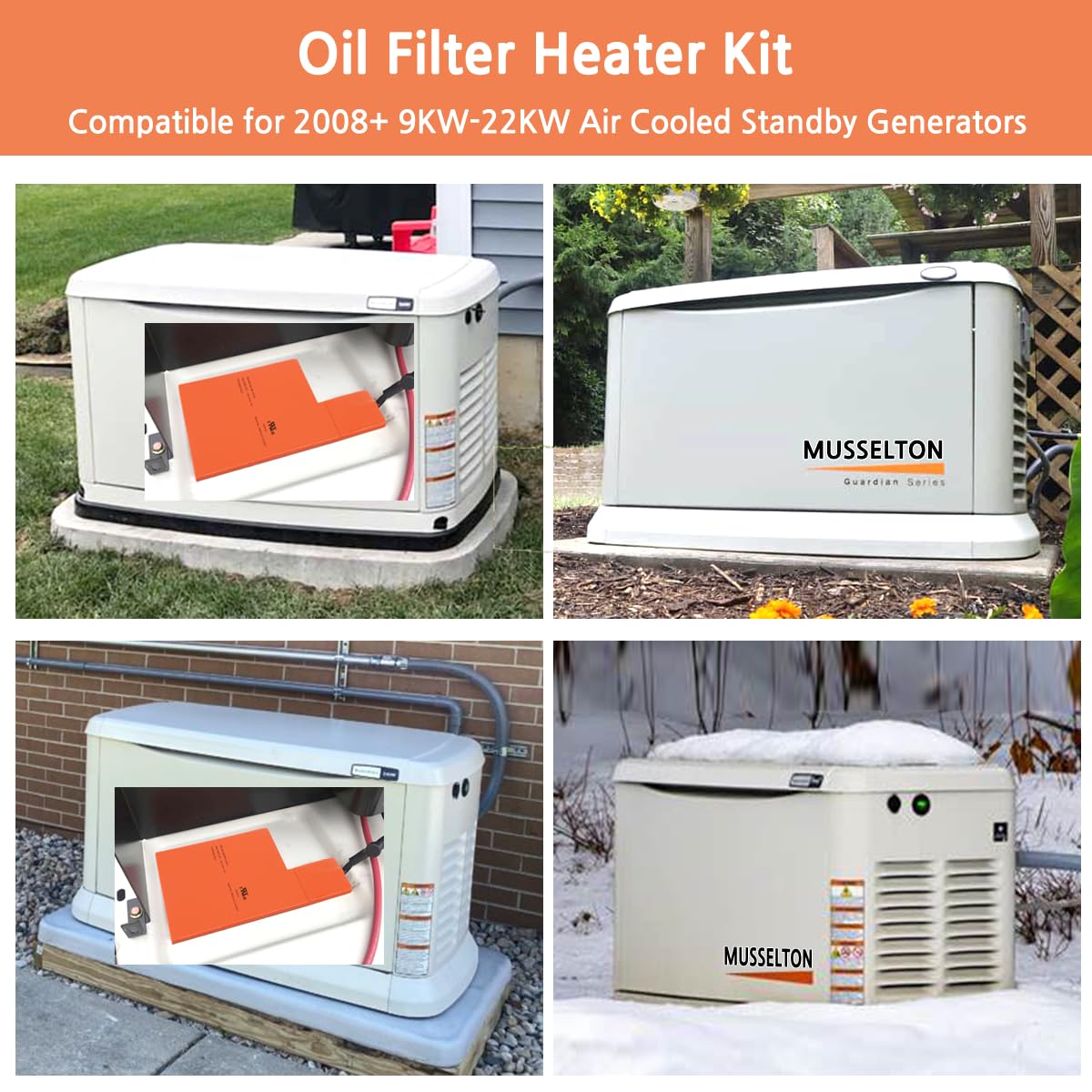 Generac Oil Battery Powered Heaters Battery Heater Pad For Generac 7101 ...