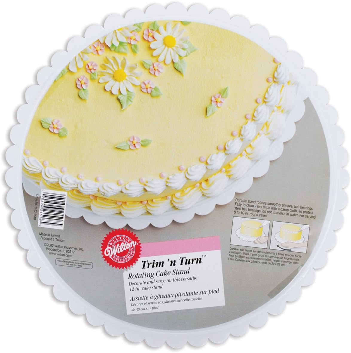 Amazon.com: Wilton Trim N Turn Cake Turntable: Novelty Cake Pans: Home ...