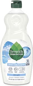 Amazon.com: Seventh Generation Dish Liquid Soap Free & Clear liquid ...