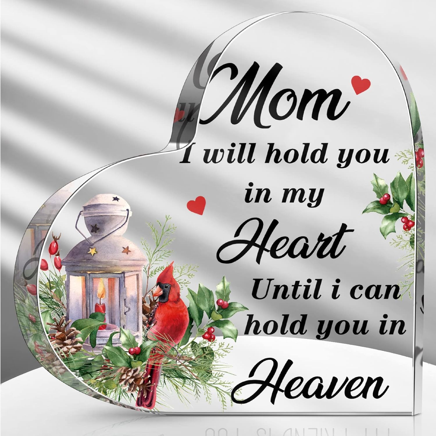 Amazon.com: Karenhi 4 Inch Cardinal Memorial Gift for Loss of Mom ...