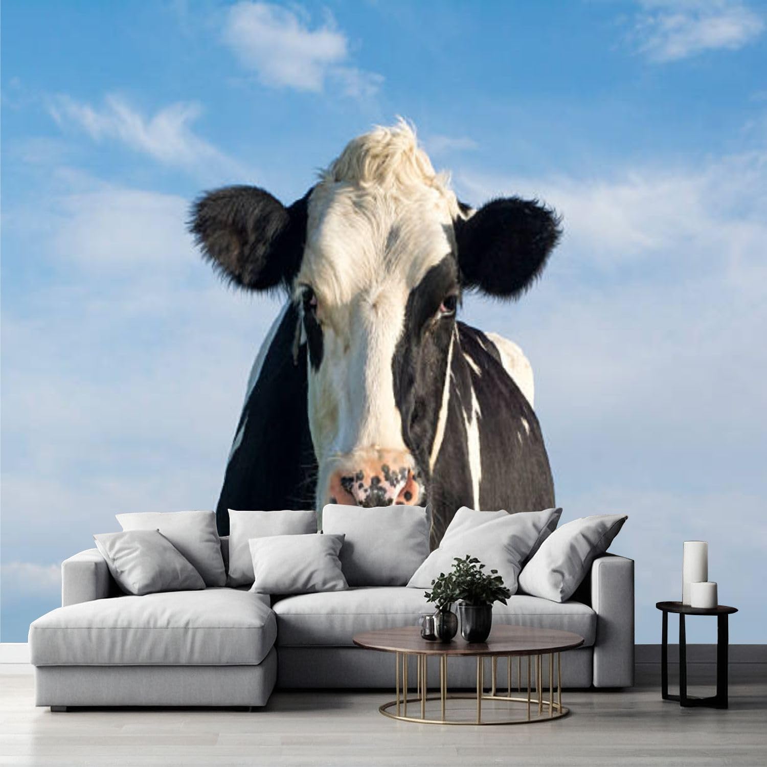 Cow Farm Wallpaper