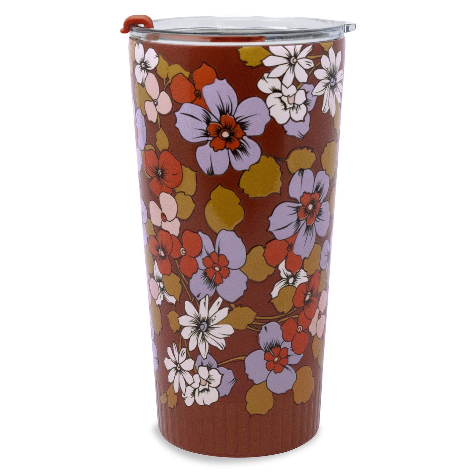 Amazon.com: Vera Bradley 20 oz Thermal Mug, Stainless Steel Insulated ...