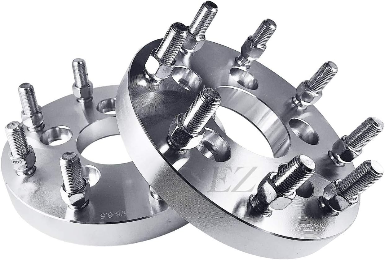 Amazon.com: EZAccessory 2 Wheel Adapters 5x4.5 to 8x170 Thickness 1 ...