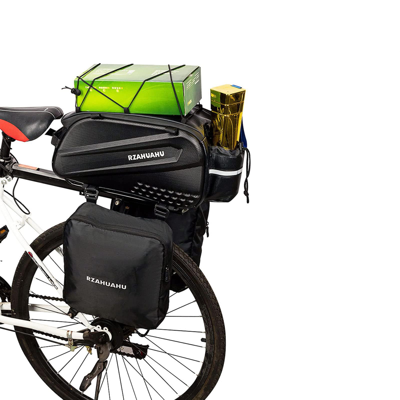 Topchances Bike Pannier Bag 26L,100% Waterproof Bike Storage Bag ...