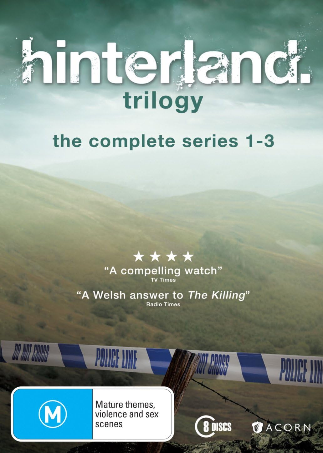 Hinterland Series 1, 2 & 3 | 8 Discs | NON-UK Format | Region 4 Import ...