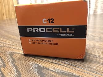 Amazon.com: DURACELL C12 PROCELL Professional Alkaline Battery, 12 ...