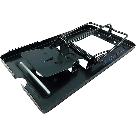Amazon.com : made2catch Pack of 4 Classic Metal Rat Traps Fully ...