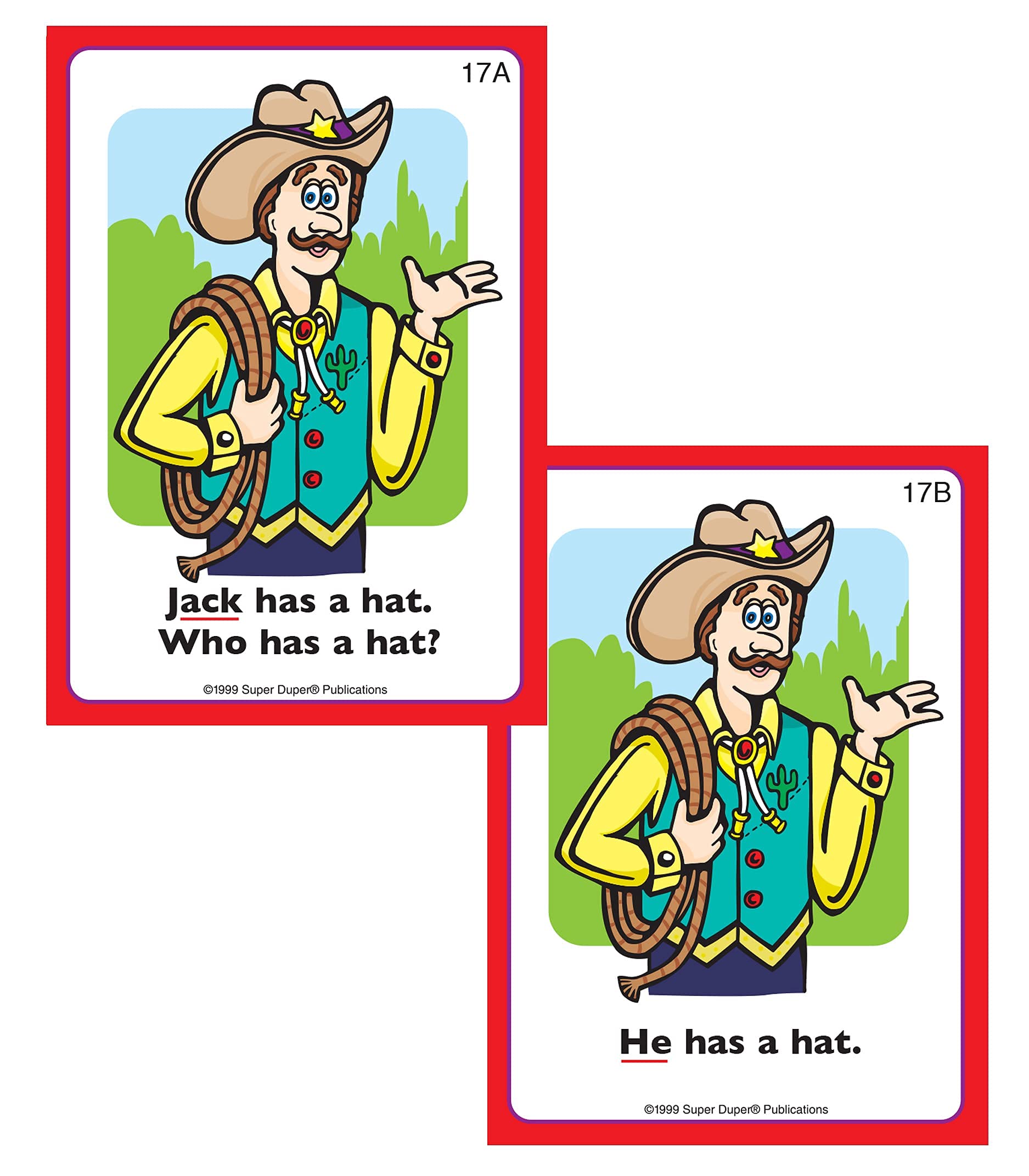 Snapklik.com : Pronoun Parade Flash Cards Grammar And Reading Skills ...