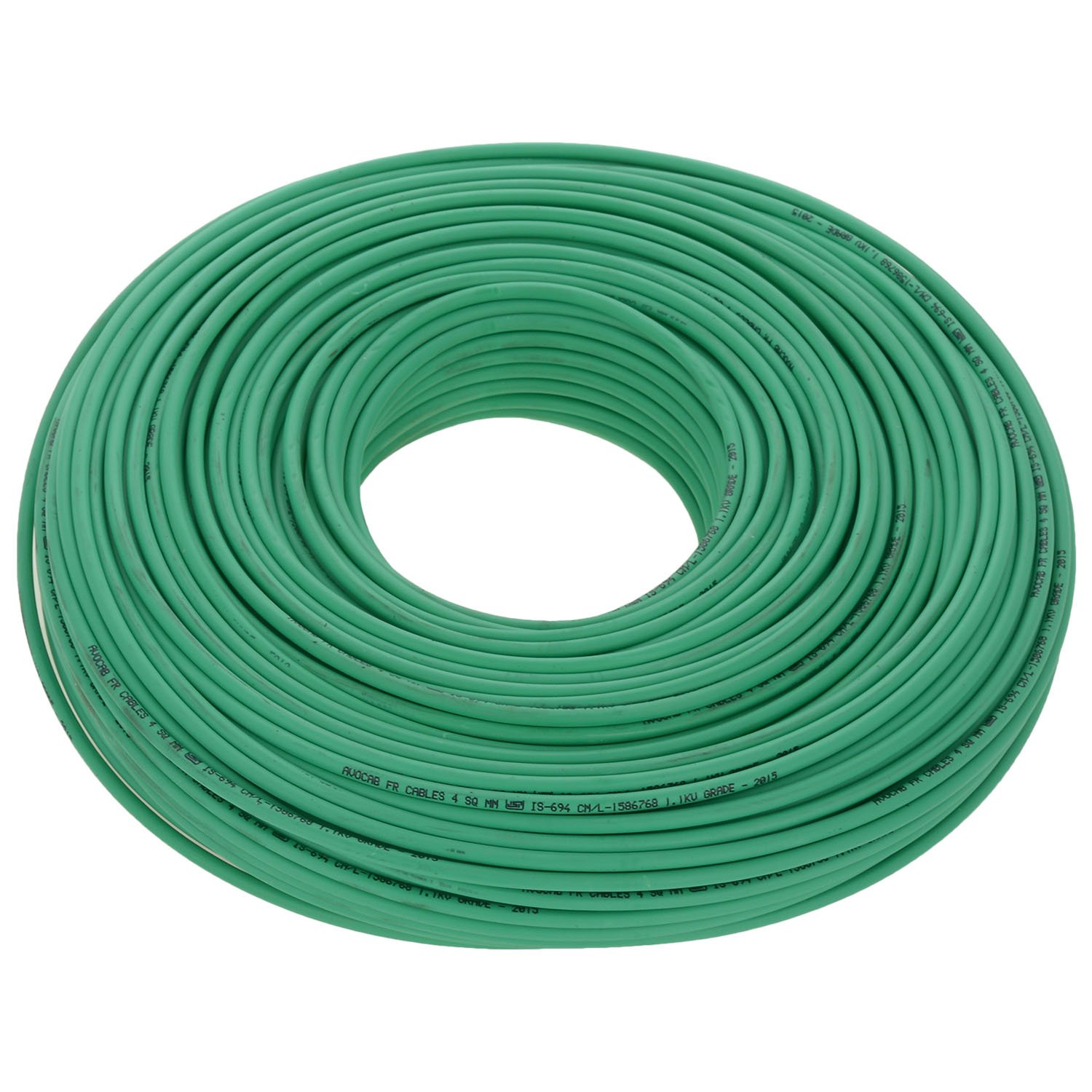 AVOCAB Copper Cable 4.0 Sq mm Wire (Green) : Amazon.in: Home Improvement