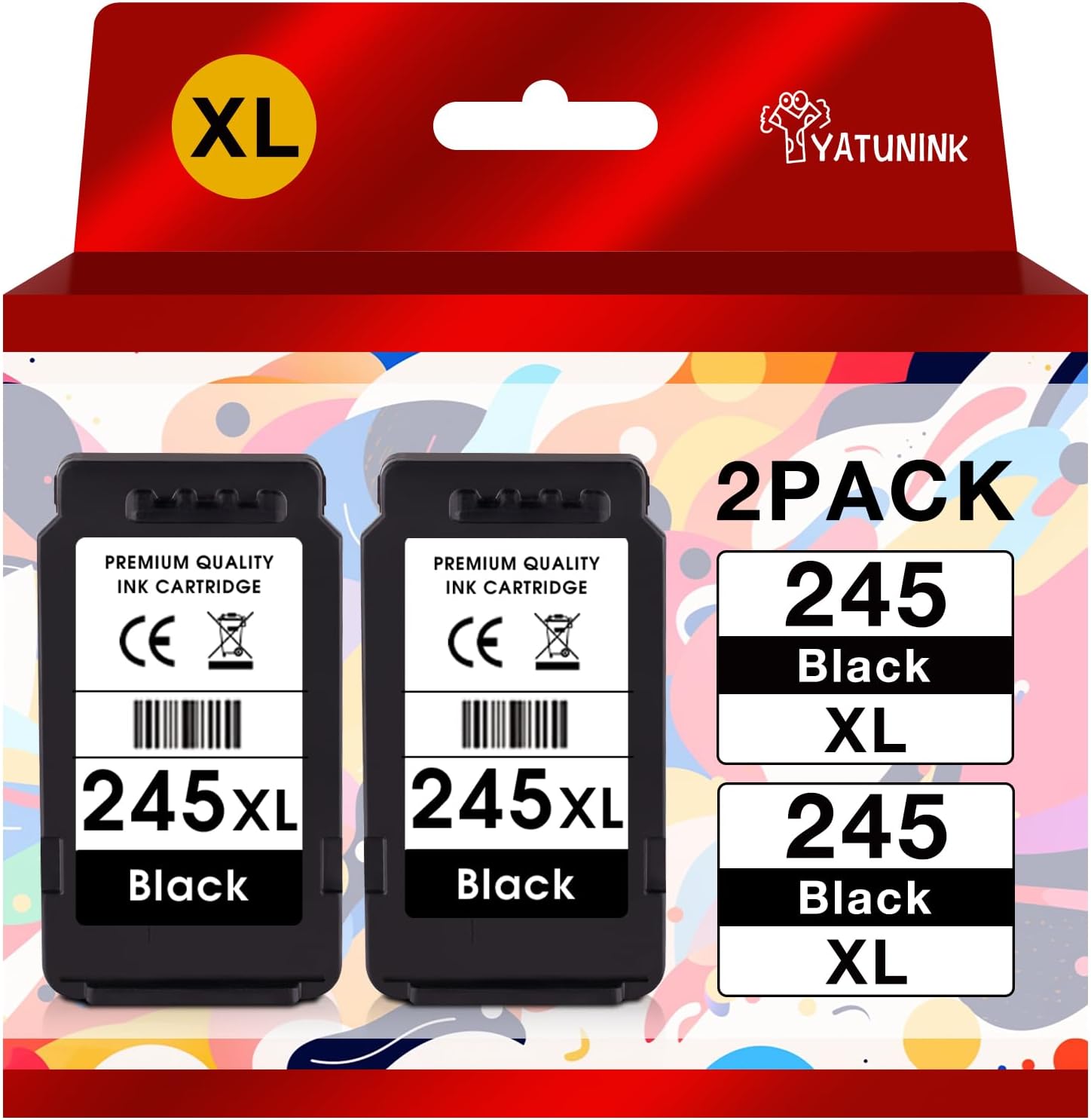 SGSUBY 245XL Cartouche d'encre noire de remplacement pour Canon Ink ...