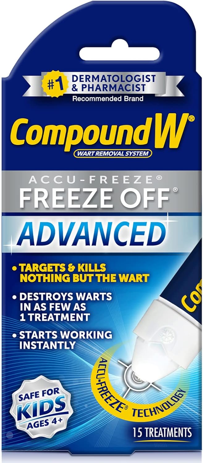 Amazon.com: Compound W Freeze Off Advanced Wart Remover with Accu ...