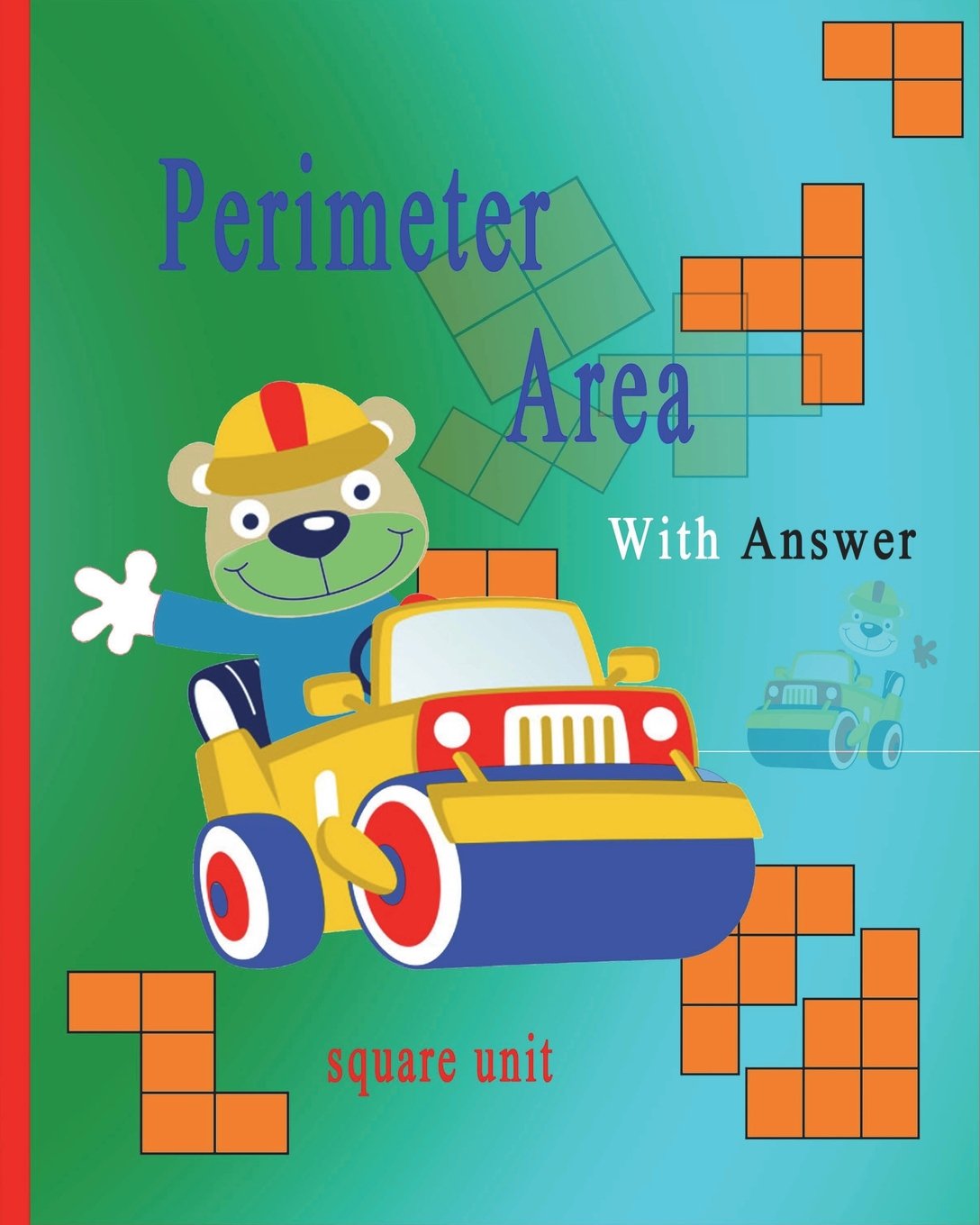 Buy Basic Perimeter and Area of a Shape Square Units Brick Block: Need ...