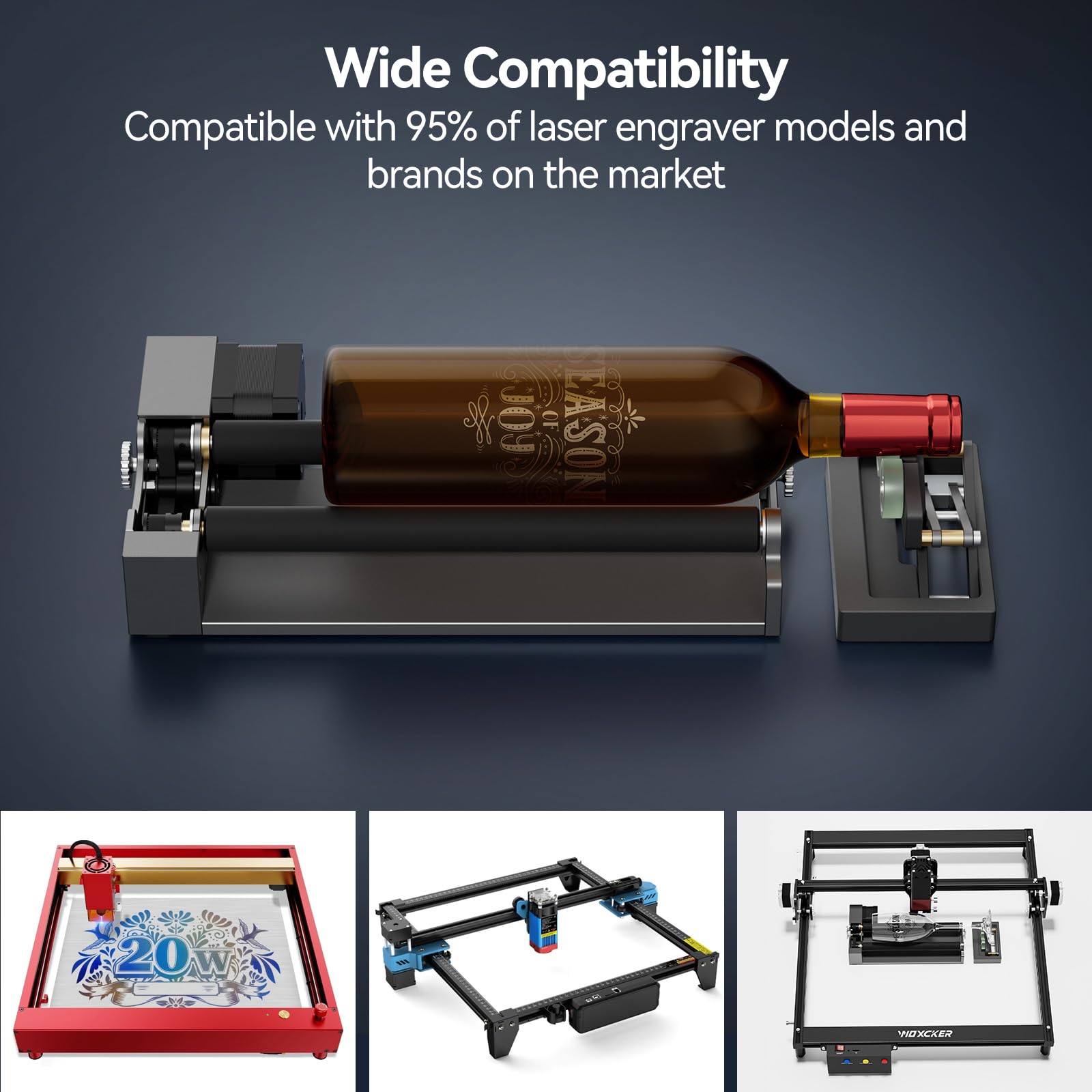 Snapklik.com : Woxcker ARot5 Rotary Roller, Y-axis Rotary Roller 360 ...