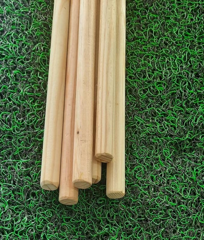 Pooja ki Potli® 12mm Round Wooden Dowel Sticks Rod for Macrame Wall ...