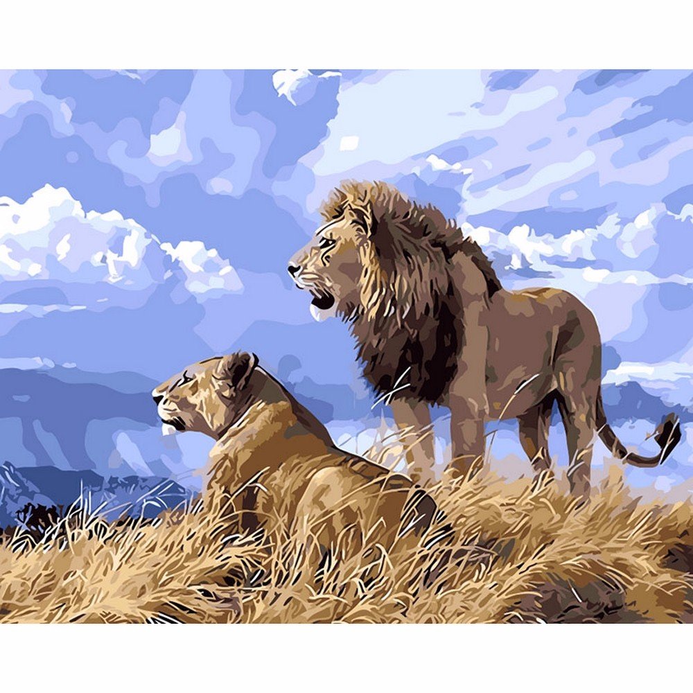 Lion King Simba Painting