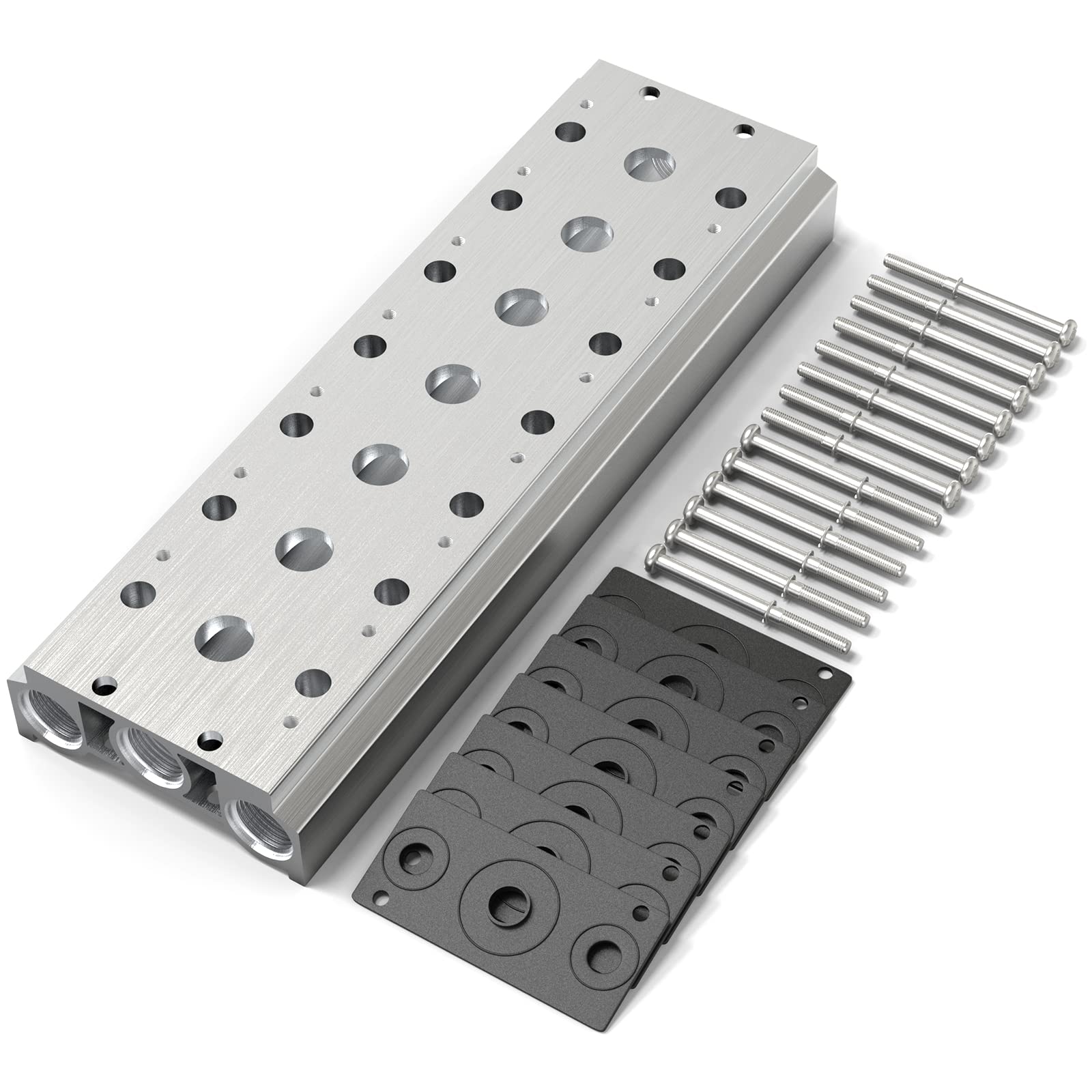 Buy TAILONZ PNEUMATIC 200M 7-position manifold 4V210-08 solenoid valve ...