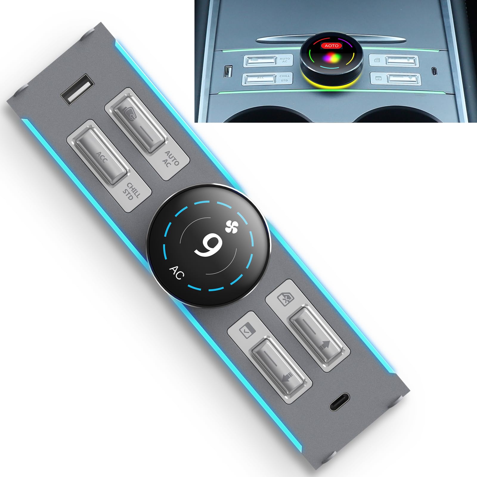 Amazon.com: WEUASTE Upgrade for Tesla Center Control Expansion Dock ...