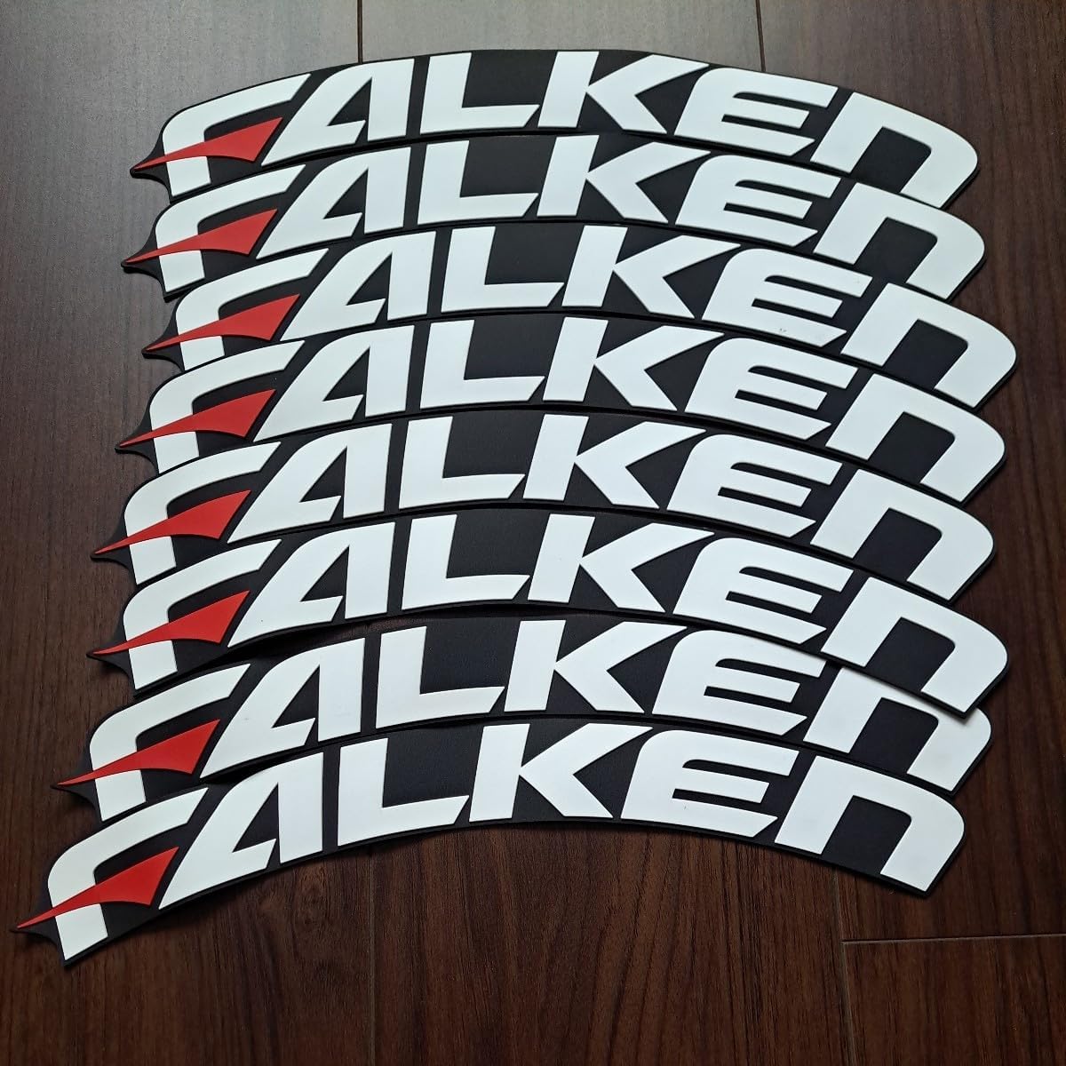 Amazon.com: ノーブランド品 Falken FALKEN Tire Sticker Tire Decal White Letter ...