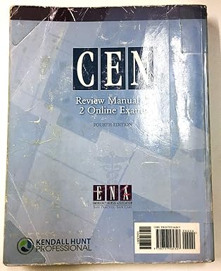 CEN Review Manual (ENA, CEN Review Manual): 9780757564307: Medicine ...