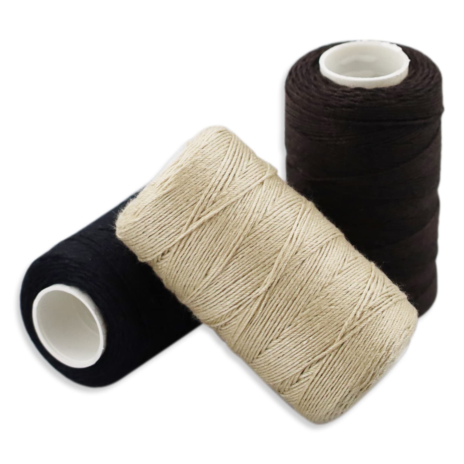 LAMXD 3 Pieces Hair Extension Weaving Thread Hair Salon Weaving Thread ...