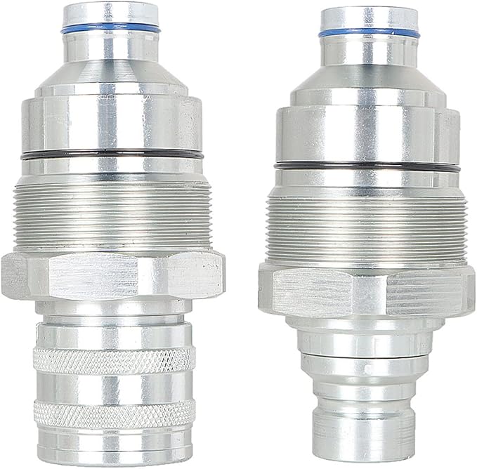 findmall 1/2 Hydraulic Male & Female Flat Face Quick Connect Coupler ...