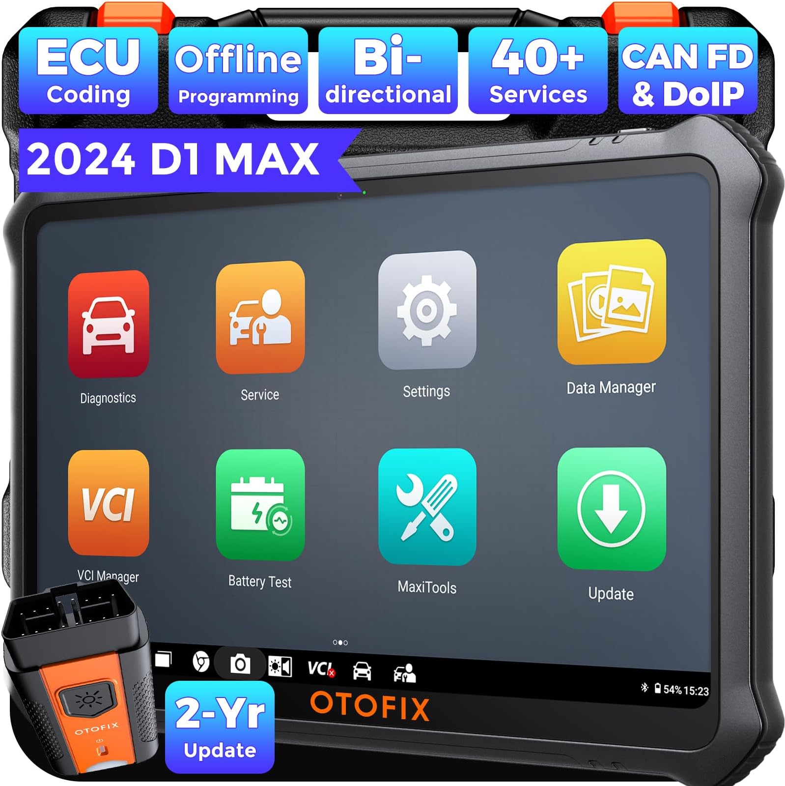 OTOFIX D1 PROS Obd2 Diagnosegerät für Alle Fahrzeuge, Alle ...