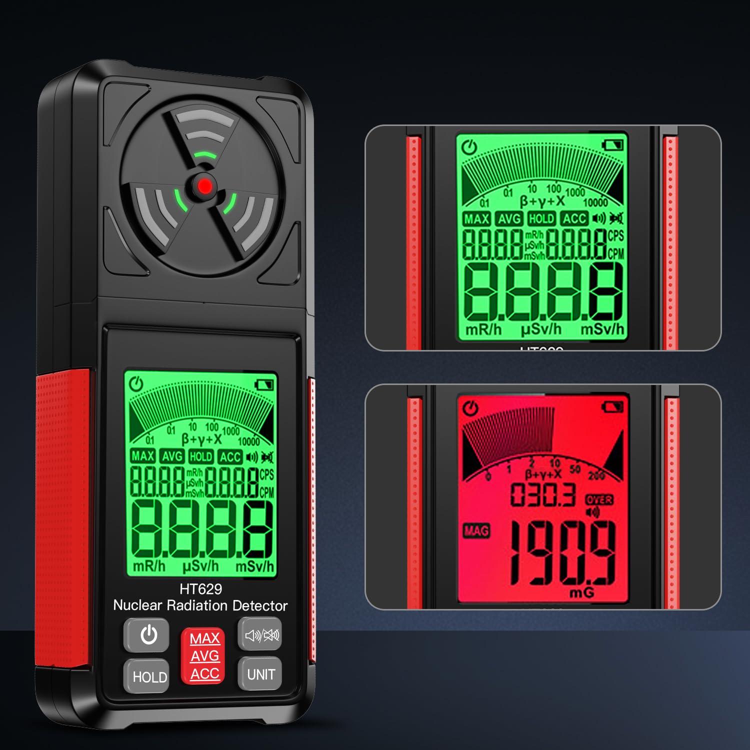 Snapklik.com : Geiger Counter Nuclear Radiation Detector ...