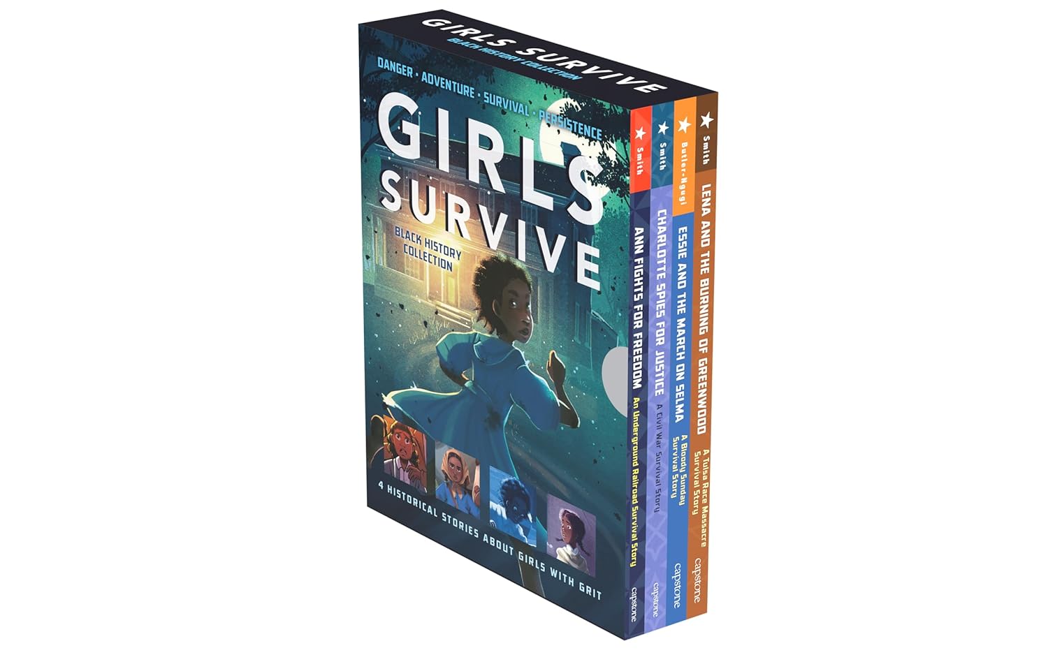 Girls Survive 4-Book Boxed Set 2: Black History Collection: Smith ...