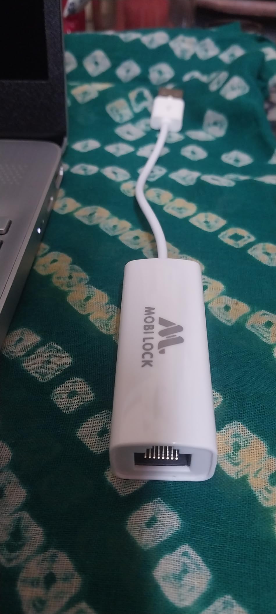 Mobi LockTM USB Ethernet (LAN) Network Adapter Compatible with Laptops ...