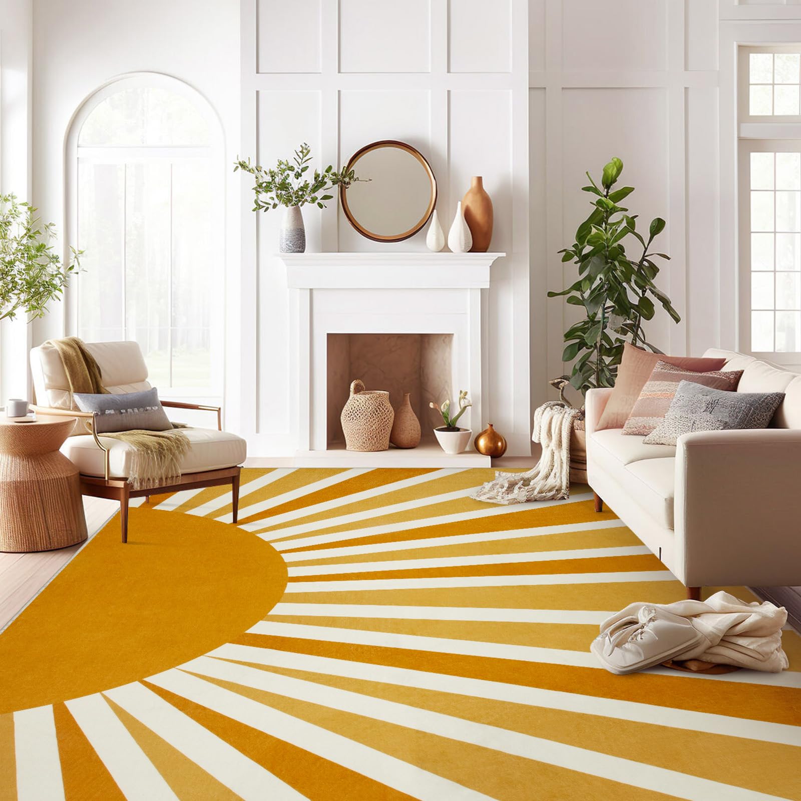 Amazon.com: Lahome 10x14 Area Rugs, Washable Ultra-Thin Large Rug for ...