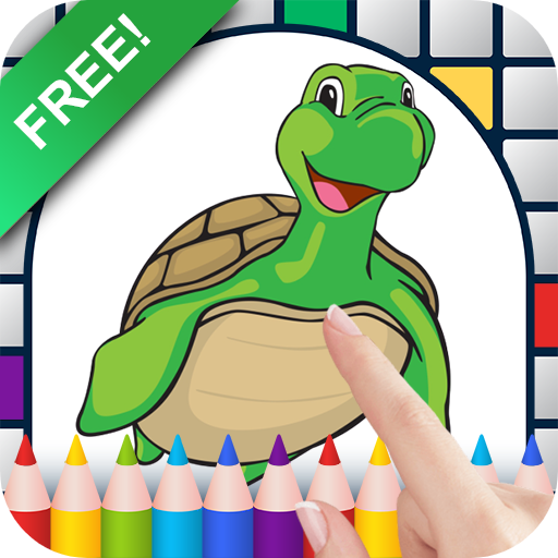 Turtles Color by Number - FREE Pixel Art Game - Coloring Book Pages ...