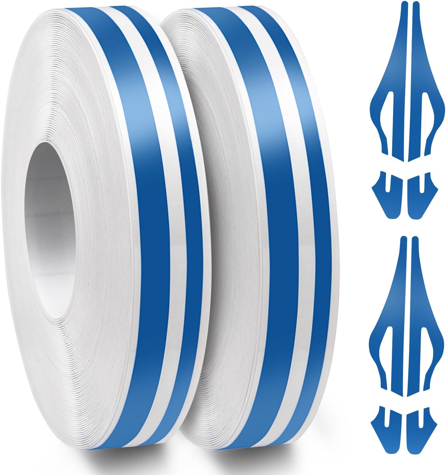 Spurtar Vinyl Car Pinstriping Tape, 2 Rolls x 33Ft, DIY for Vehicles ...