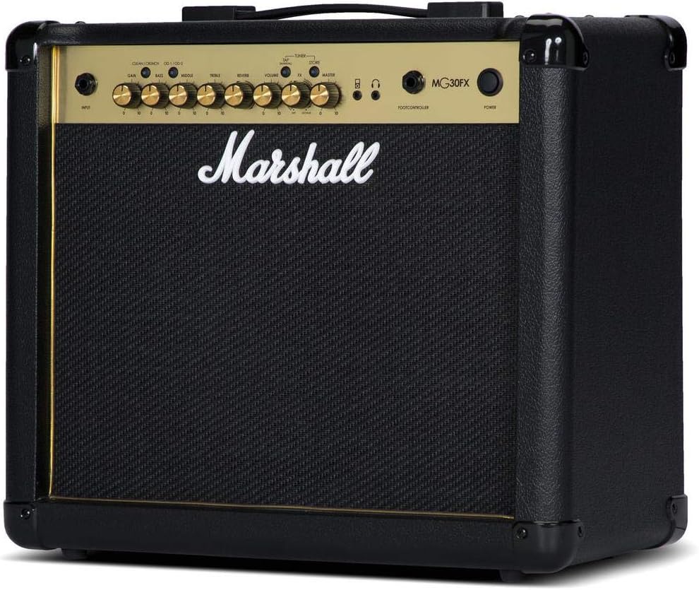Amazon.com: Marshall Amps Guitar Combo Amplifier (M-MG30GFX-U ...