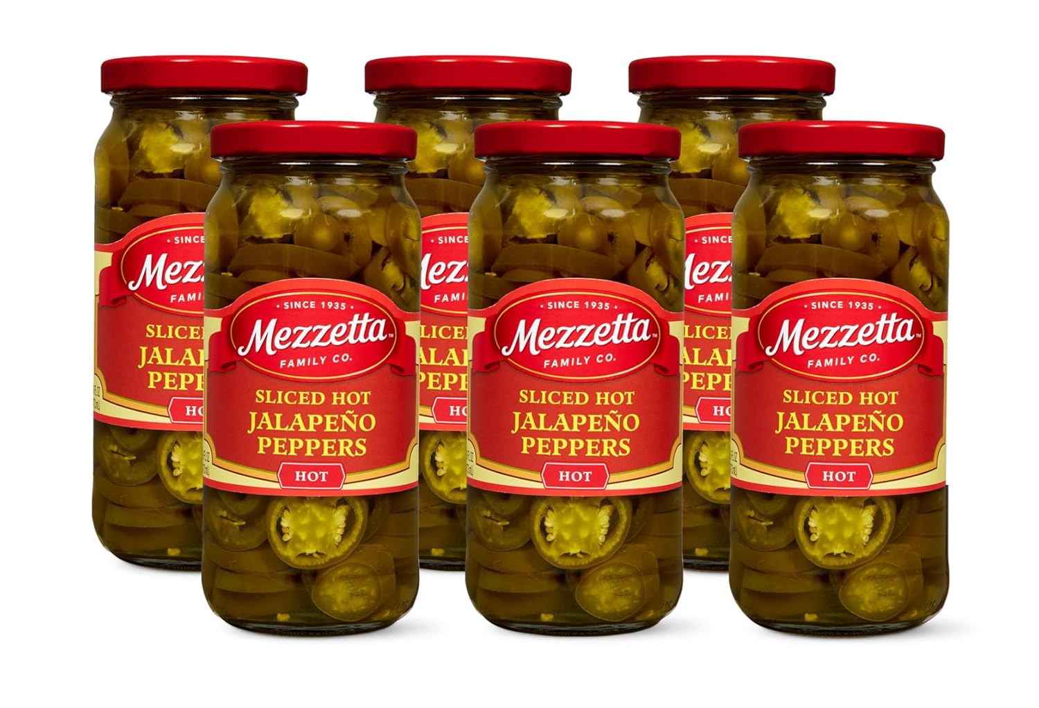 Amazon.com: Mezzetta Sliced Hot Jalapeno Peppers| Gluten Free, Kosher ...