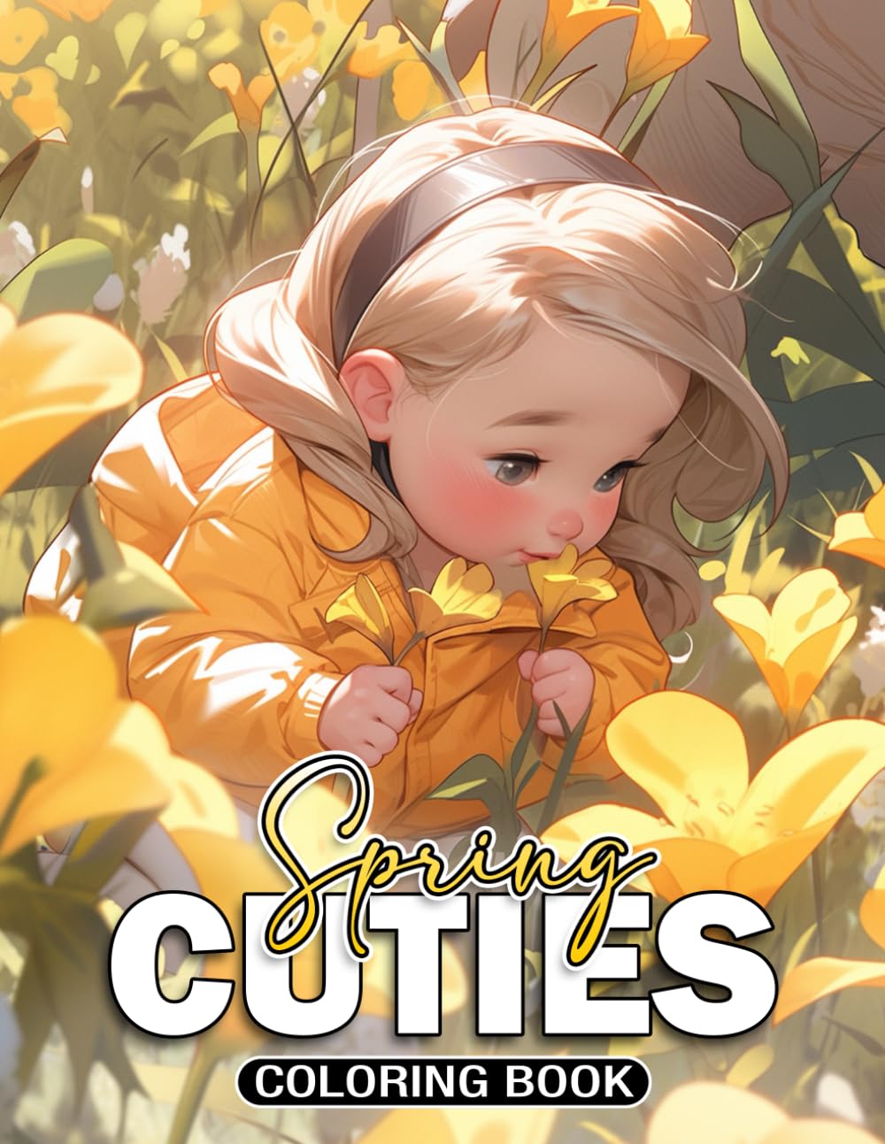 Amazon.com: Spring Cuties Coloring Book: Bask in the Beauty of Spring ...