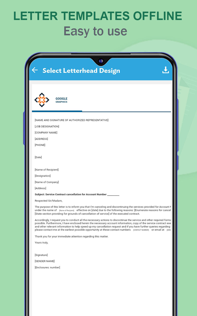 Letterhead Maker Pro Offline - App on Amazon Appstore