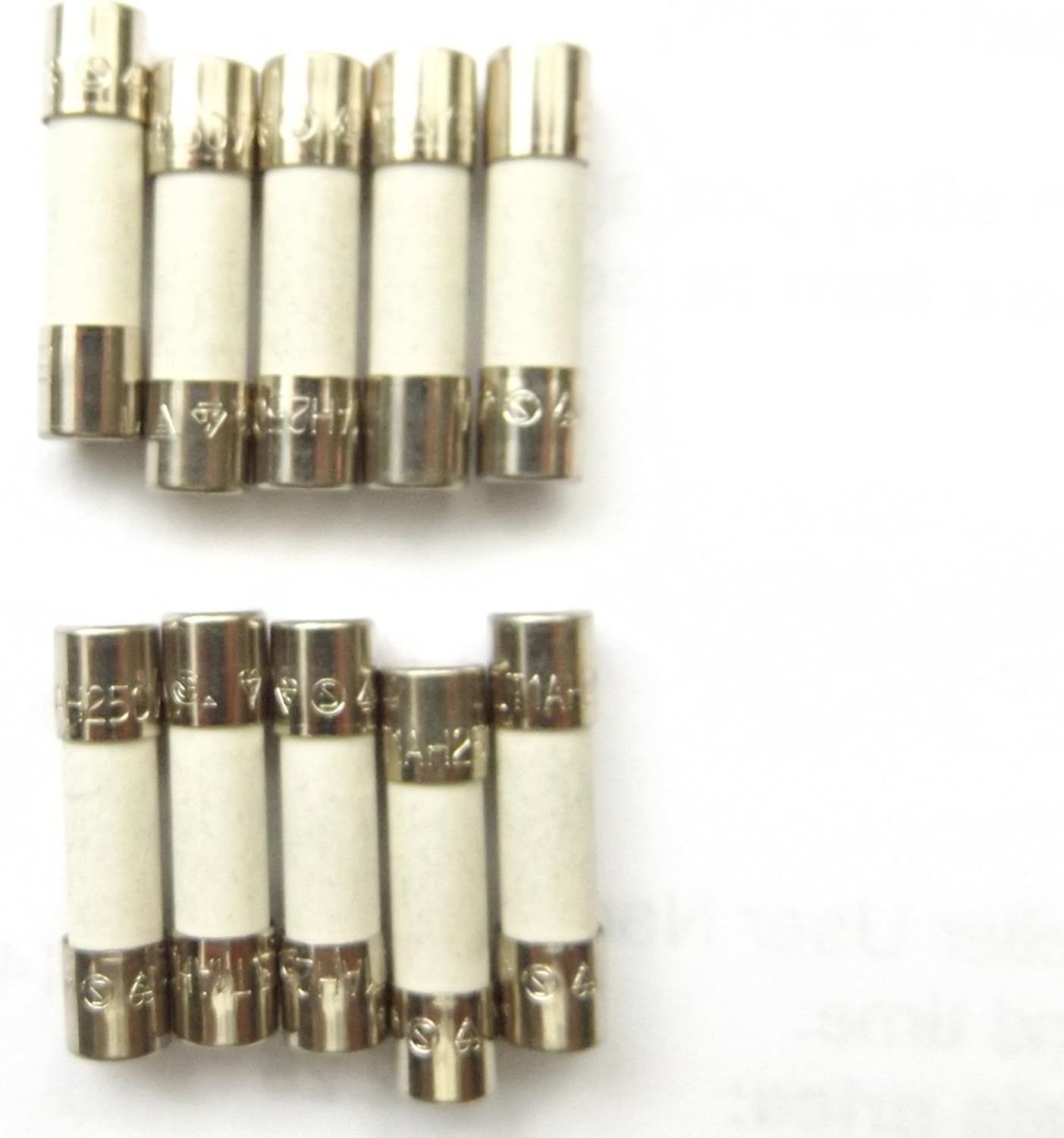 Fuse 1a 20Mm HBC Antisurge Ceramic T1a H 250V X10Pcs : Amazon.co.uk ...