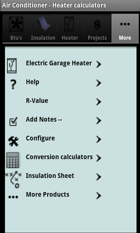 Air Conditioner and Heater Calculator:Amazon.com:Appstore for Android