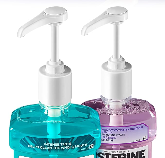 Amazon.com: Pump Dispenser, Made to Fit Listerine 1.5 or 1 Liter ...