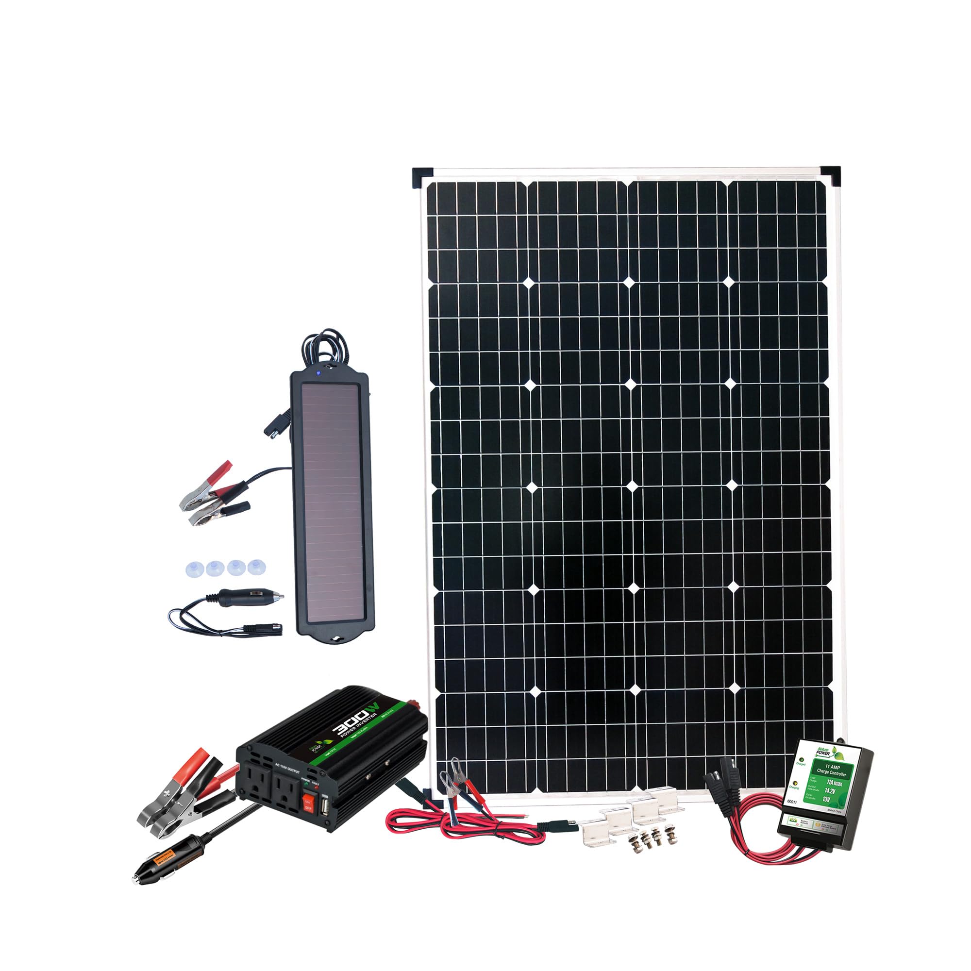 Nature Power Solar Power Pack Nature Power 800 Watt Crystalline Off