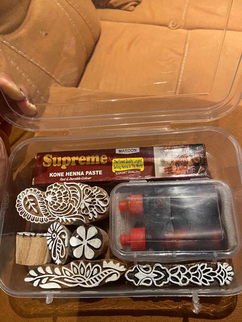 Buy Supreme Dulhan Natural Kone Henna Paste Maroon With Combo Pack 4 ...