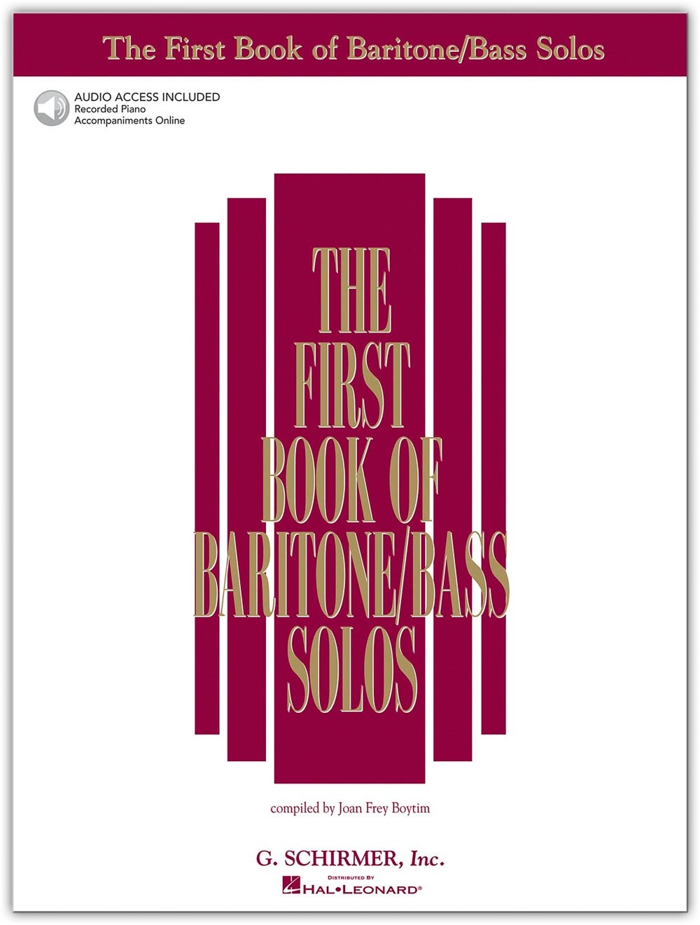 The First Book of Baritone/Bass Solos Book/Online Audio (First Book of ...