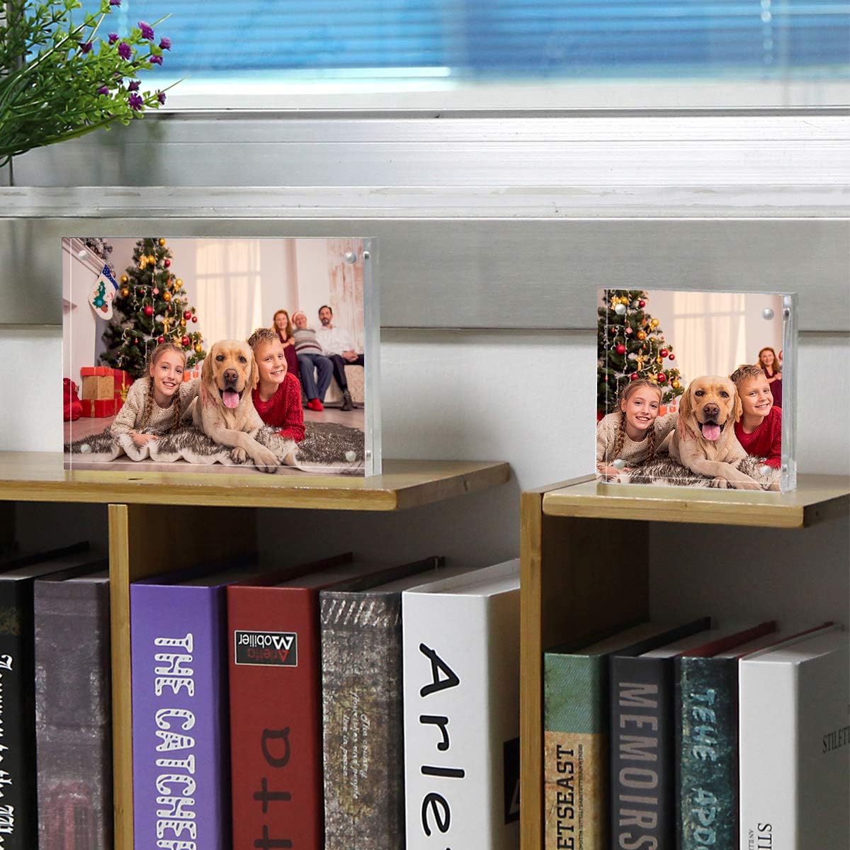 Snapklik.com : 4x4 Picture Frame, Acrylic Photo Frame 20% Thicker Block ...
