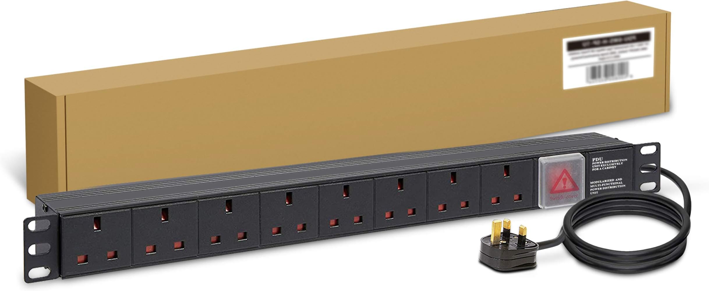 LMS Data 8 Way 13a Switched PDU For Server Cabinets And Data Centers ...