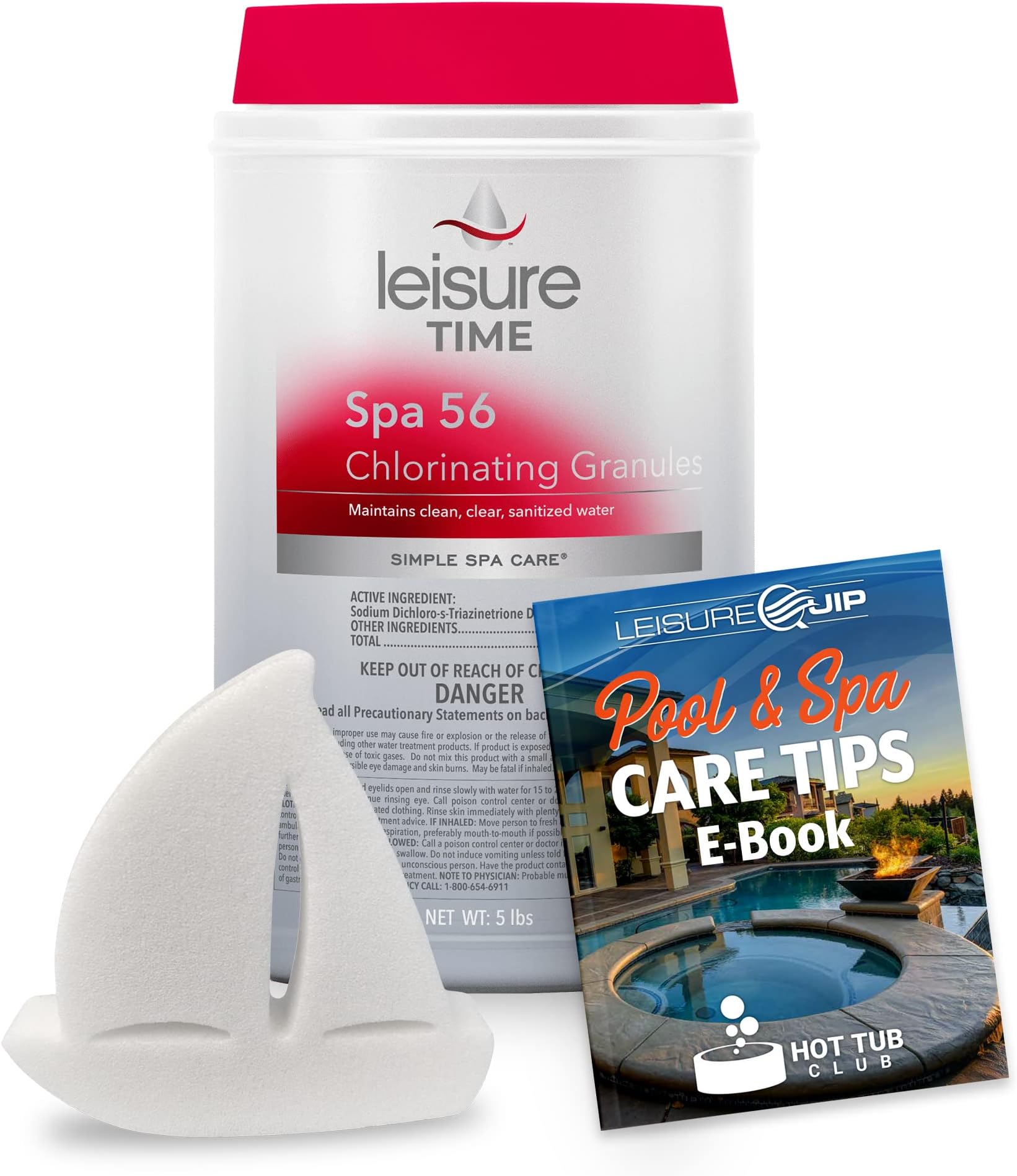 Amazon.com : Leisure Time E5-02 Spa 56 Chlorinating Granules for Spas ...